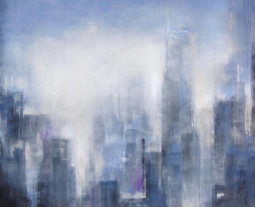 Neutral Chicago Skyline Prints – Chicago Skyline Art