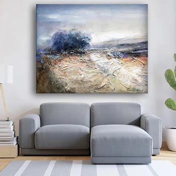 Abstract Landscape Canvas Prints based on Original Paintings – Chicago ...